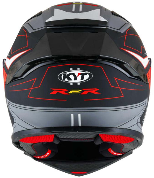 KYT R2R PRO LED MATT BLACK GREY RED FLUO – Lets Gear Up