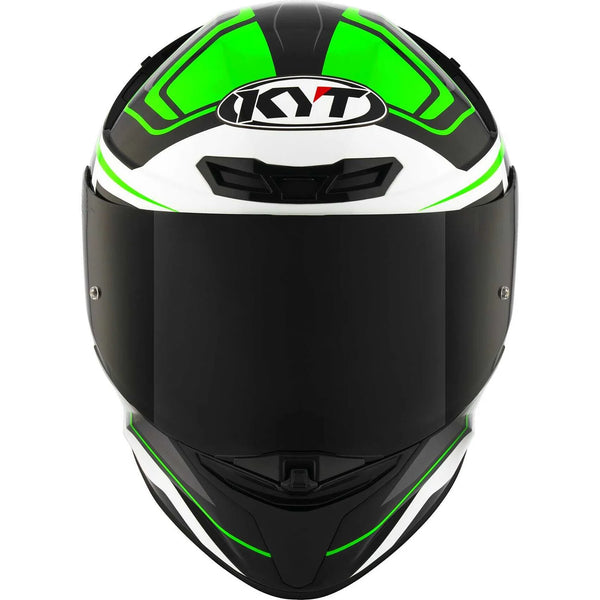 KYT TT-Revo Overtech Black Green – Lets Gear Up